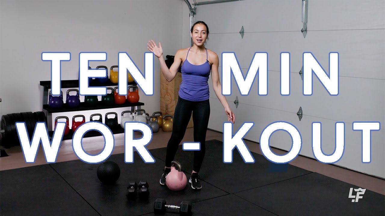 10 Minute Workout with Julia Glanz | Volume 1 - YouTube