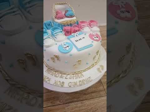 Əkizlərin tortu!!! İnstaqram seyfeme buyurun\