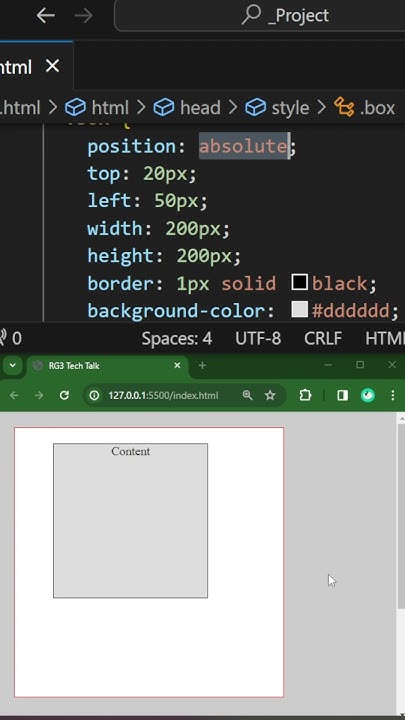 Css Positions Shorts Css Css3 Coding Cssinterview Absolute Relative Static Fixed