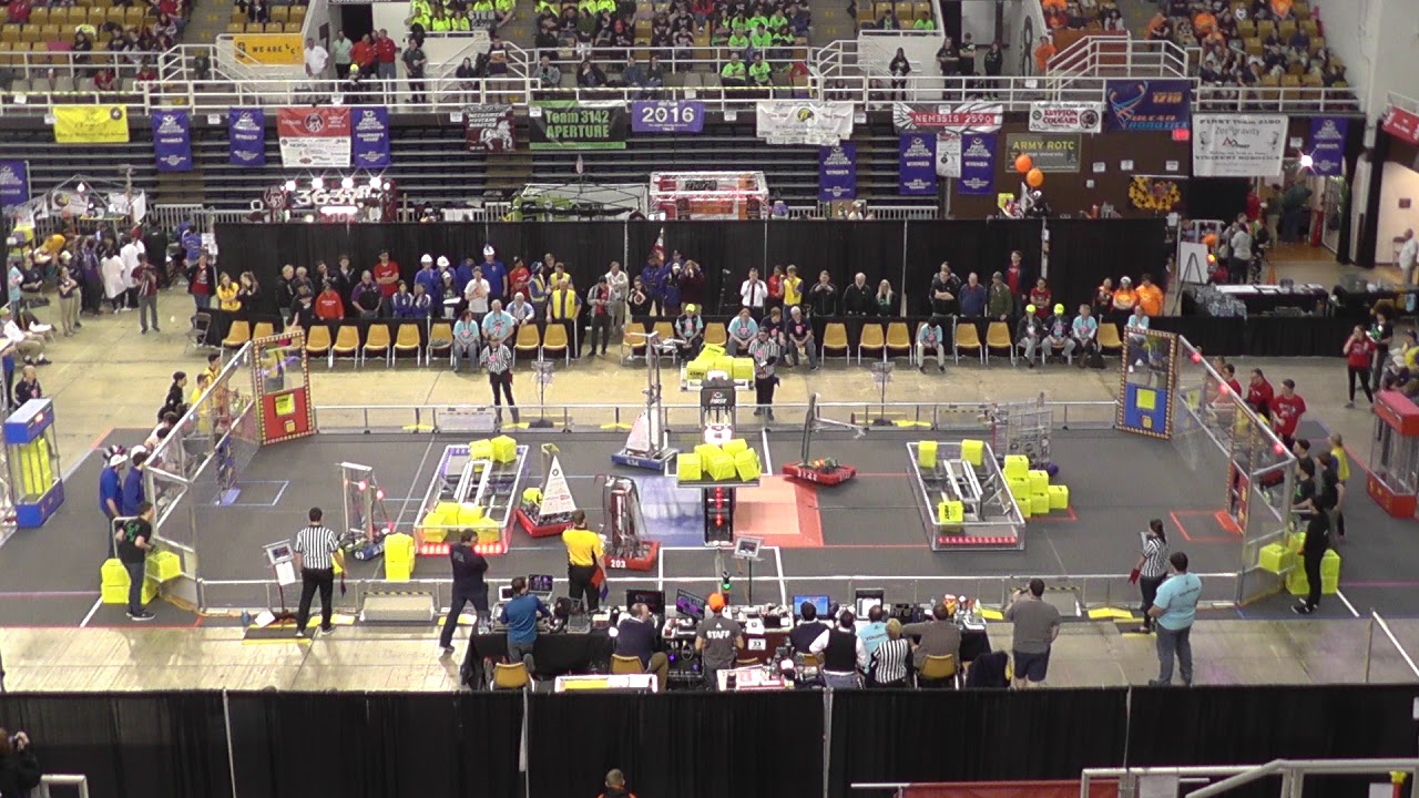 2018 MAR FRC District Championship - Qualification Match 2 - YouTube