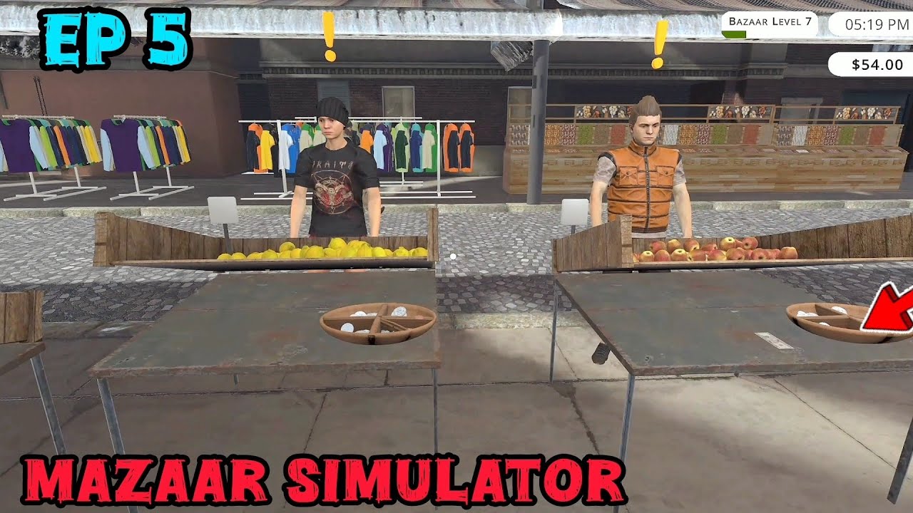 BAZAAR SIMULATOR EP 5 MY NEW SHOP AND NEW BUSINESS - YouTube