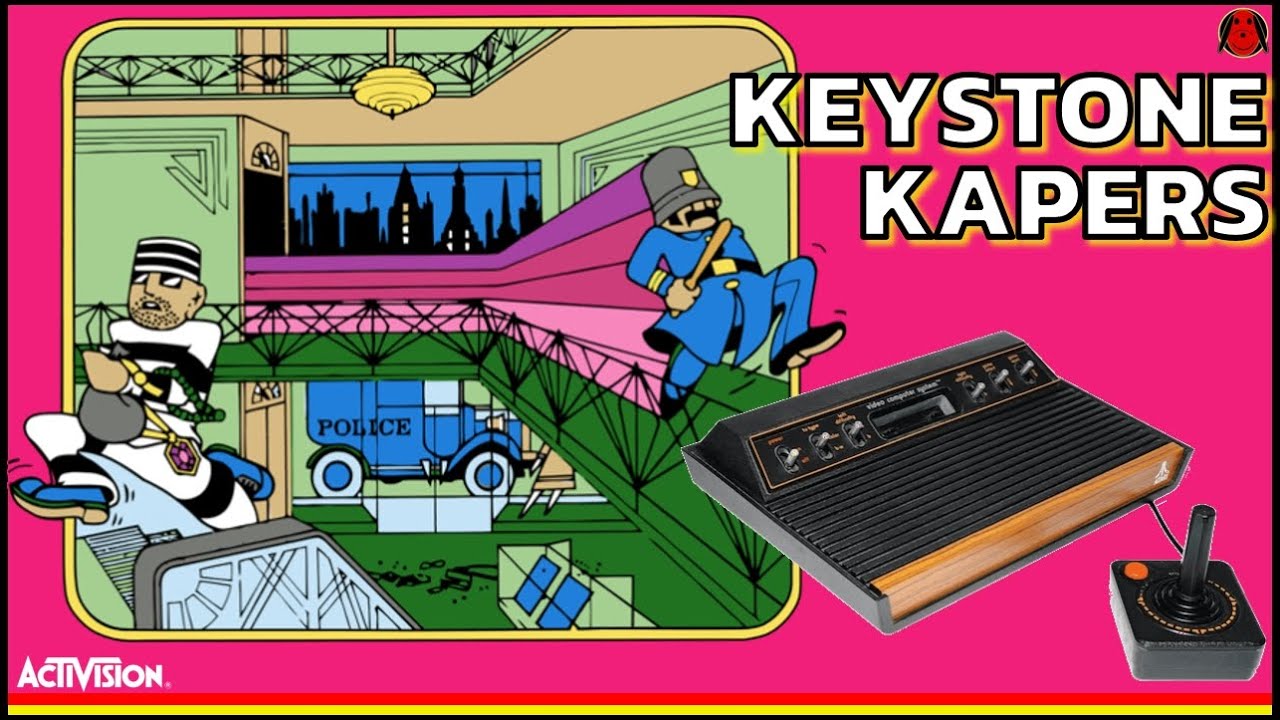 Keystone Kapers - Gameplay Clássica da Activision (1983) [Bao Ritcho ...