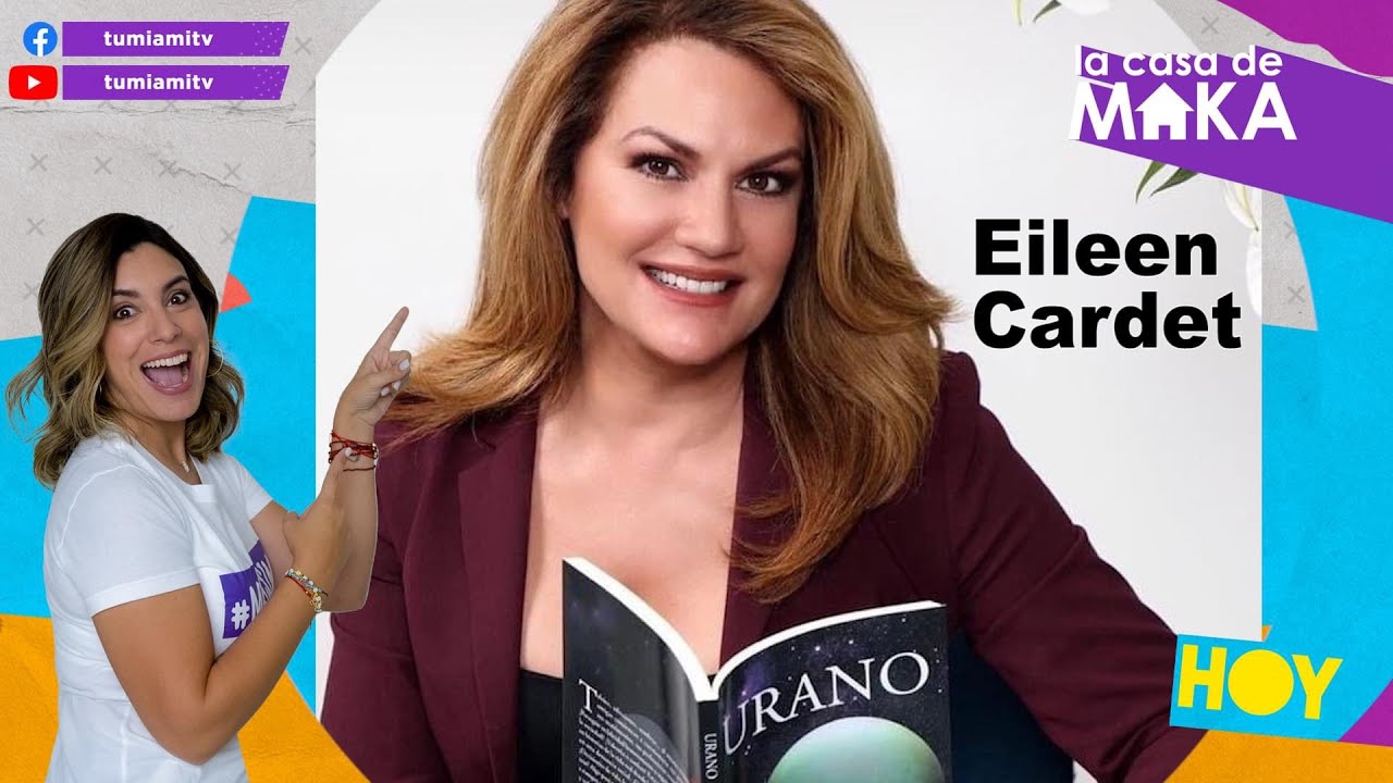 La periodista Eileen Cardet por primera vez en #lacasademaka y celebramos el día de los padres ...