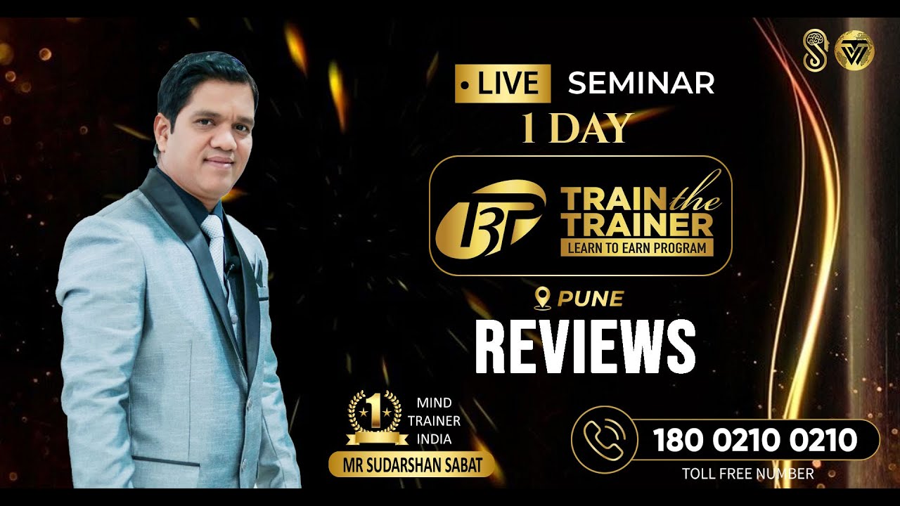 1 Day Train The Trainer Program | Reviews | At Pune | Mr Sudarshan Sabat #trainthetrainer - YouTube