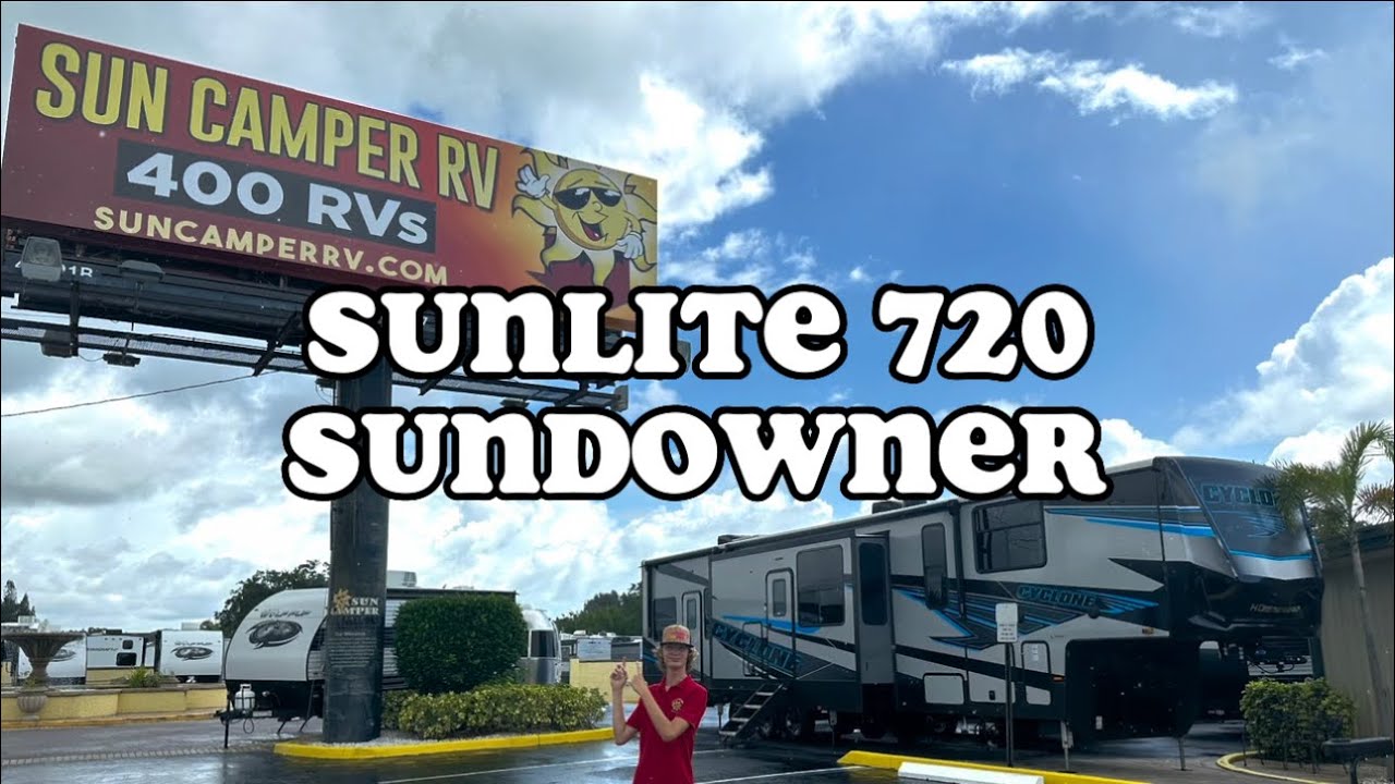 Sunlite 720 Sundowner - YouTube