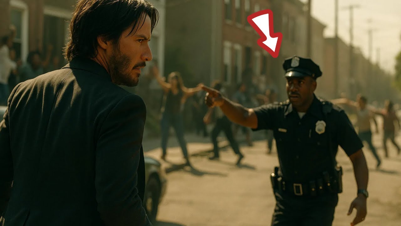 A black police officer was bullied by people while on duty - Keanu ...