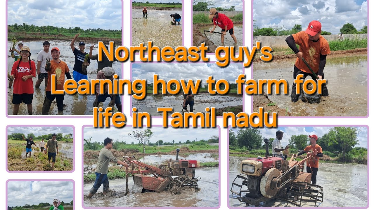 Learning how to farm for life in Tamil Nadu - YouTube