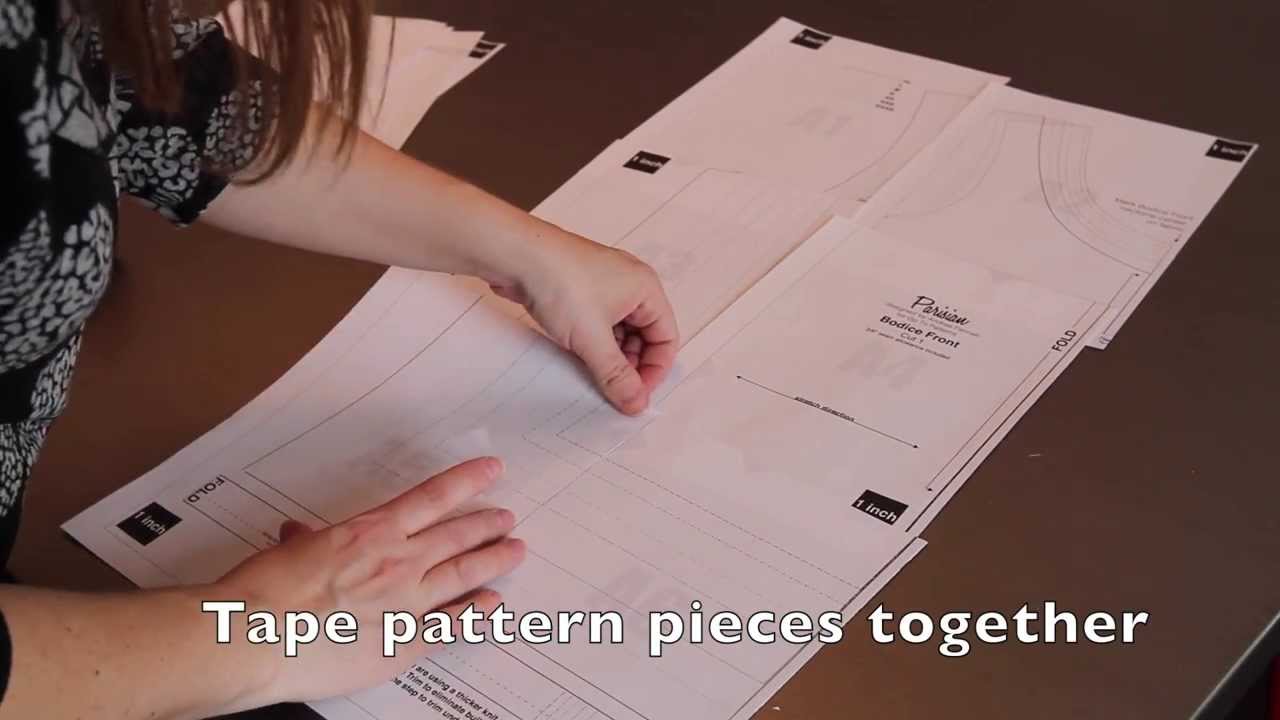 PARISIAN Top pattern sew along PART 1 - YouTube