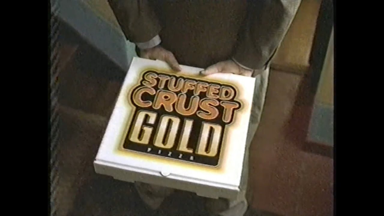 Pizza Hut commercial: "Stuffed Crust GOLD" (2003) - YouTube