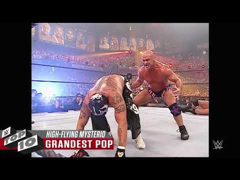 WWE Top 10 - Rey Mysterio's wildest high-flying moves - YouTube