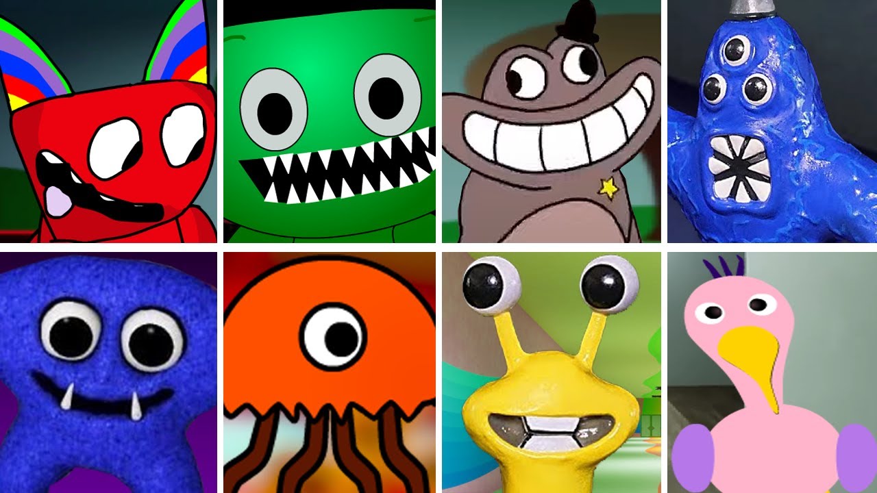 Friday Night Funkin - All Garten of Banban Mods in FNF / FNF Mod - YouTube