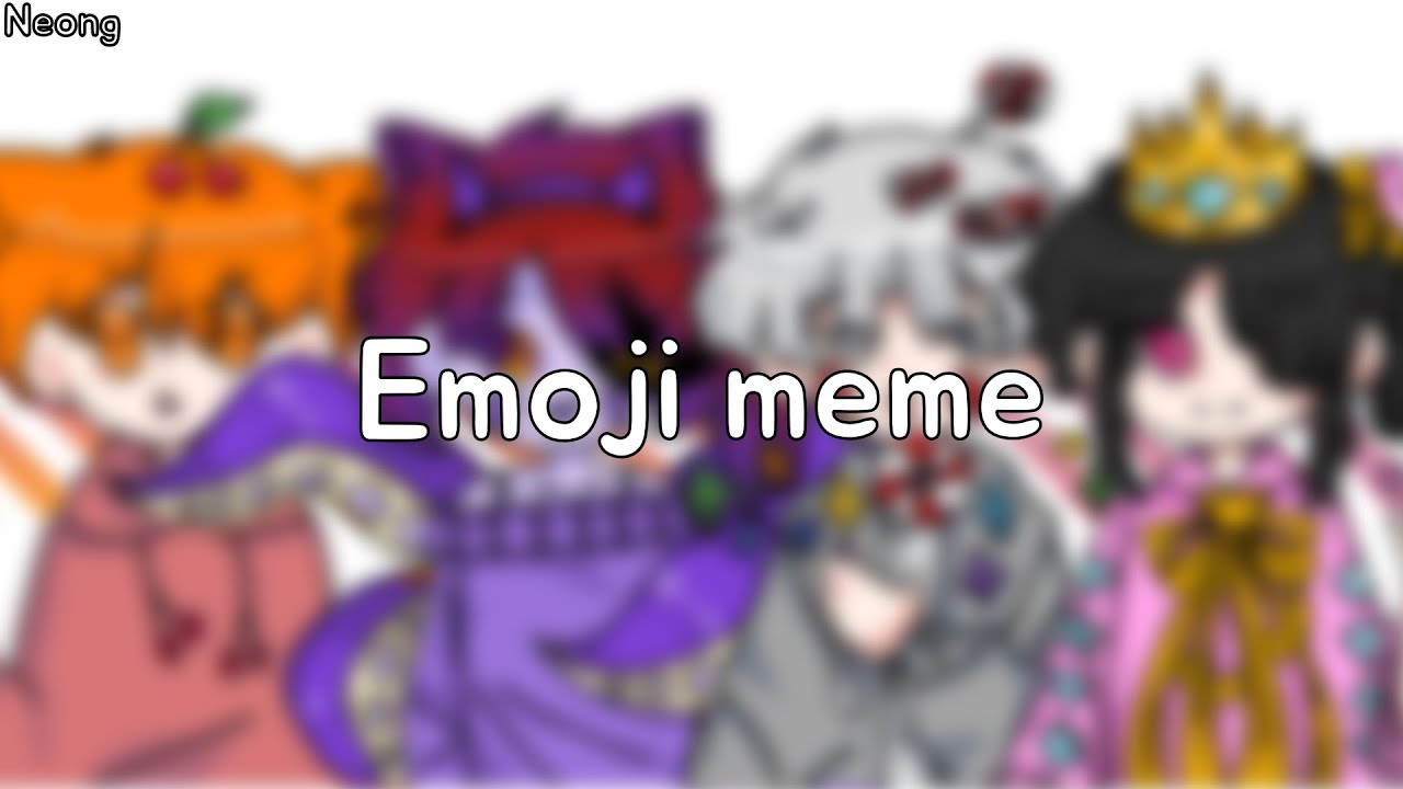 [니옹SMP] 뇡밀쉰팤으로 Emoji meme - YouTube