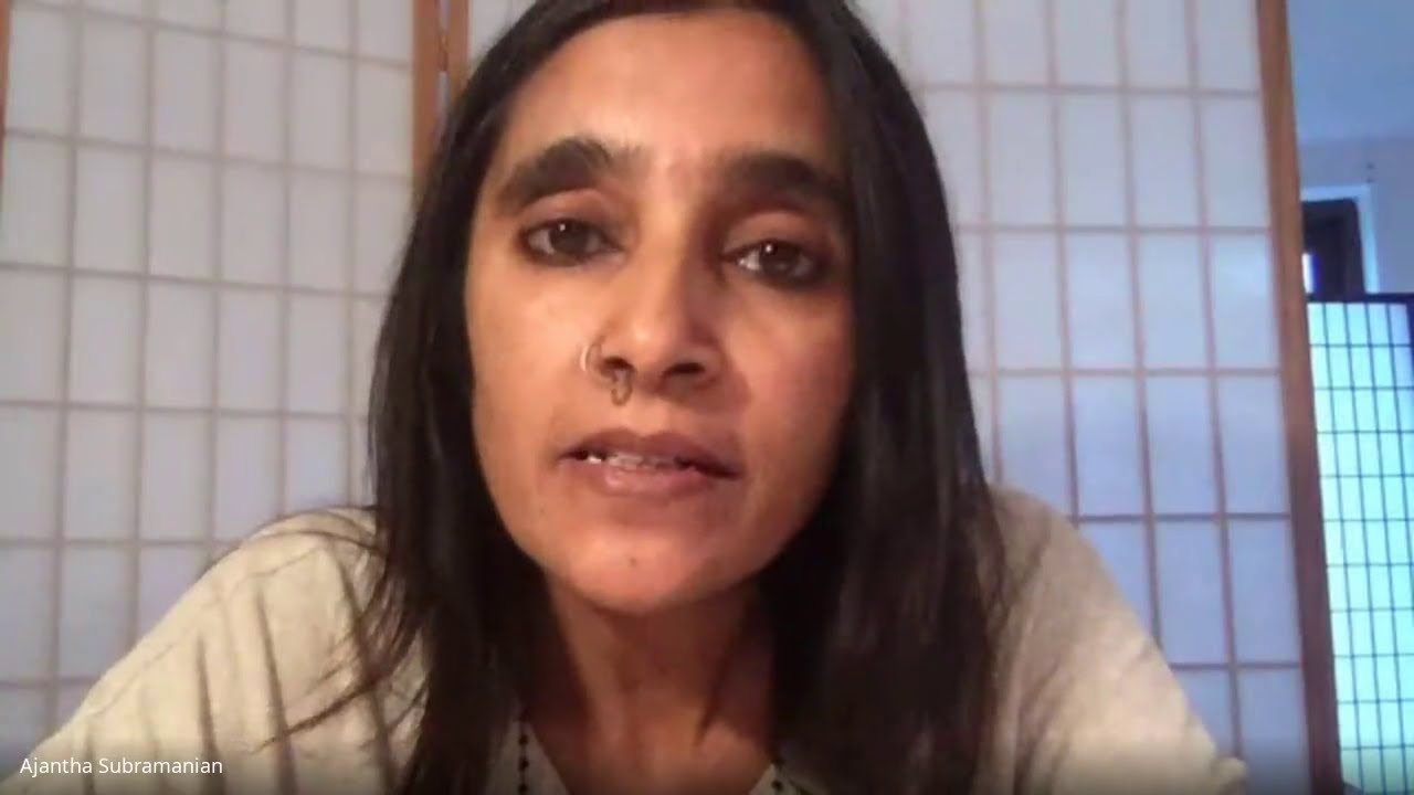 Talk by Ajantha Subramanian || Meritocracy and Democracy || APSC IITM ...