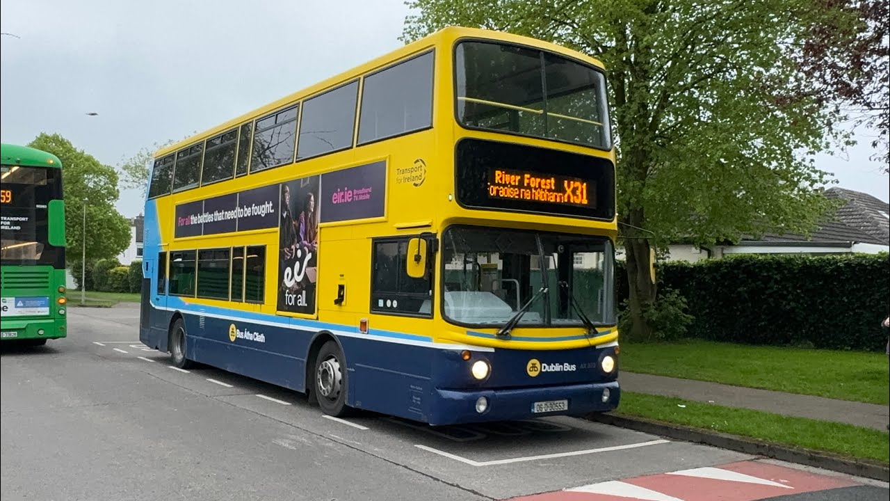 Dublin Bus | Alexander Dennis ALX400 Volvo B7TL AX553 | Route X31 to ...