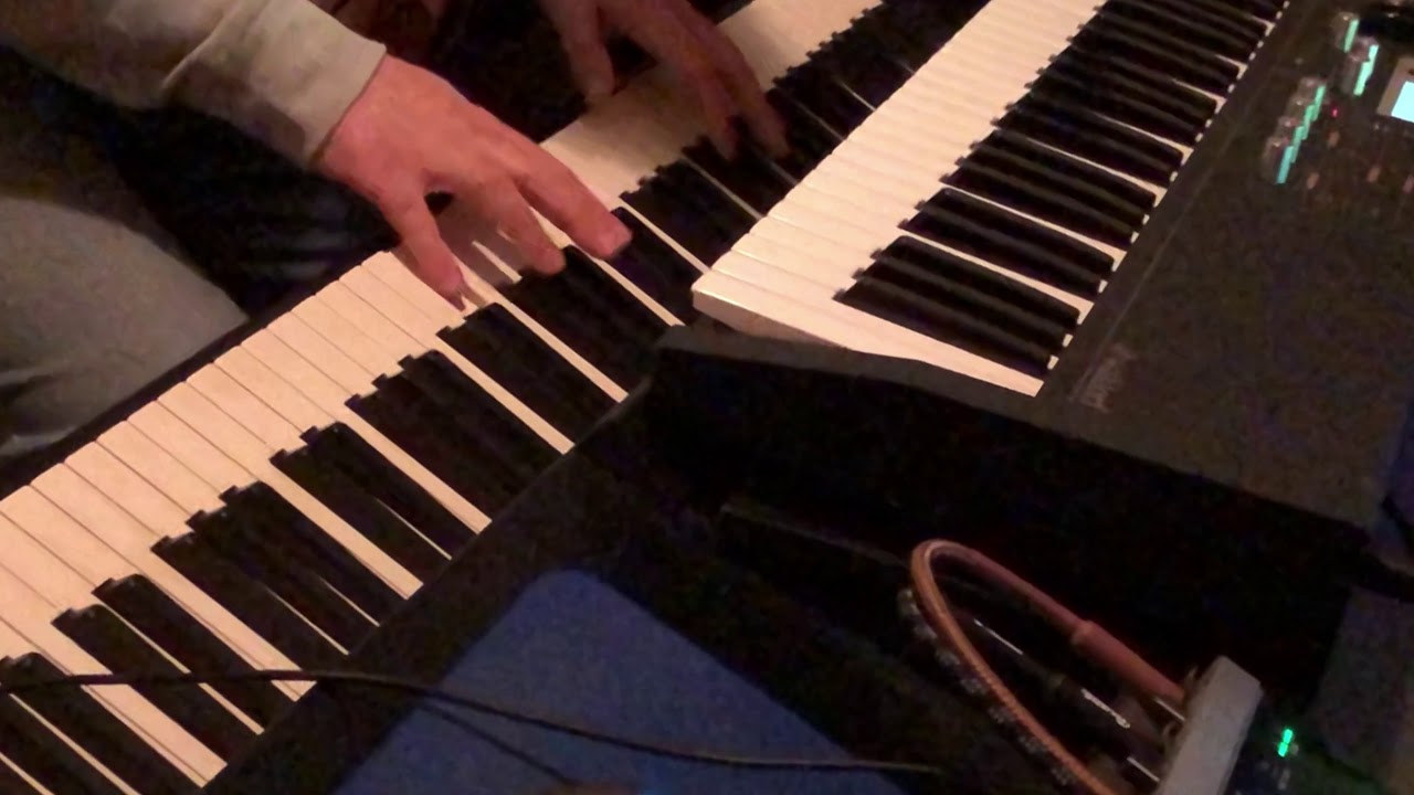 Baroque improvisation for electric piano and synthesizer by Ian ...