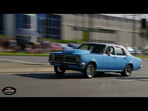OLD SCHOOL V8 POWER! Holden, Falcon, Camaro & Mustang – Brutal Launches & Muscle Sound