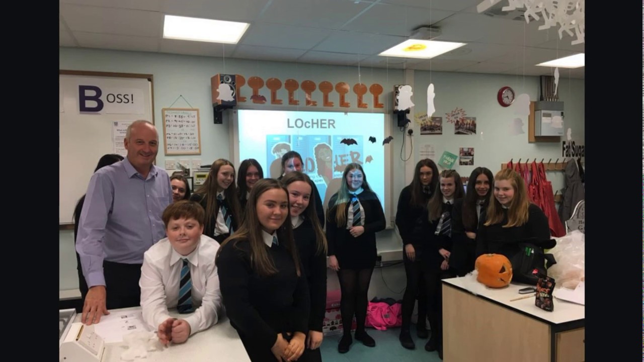 Monifieth High School #LOcHERproject Video - YouTube
