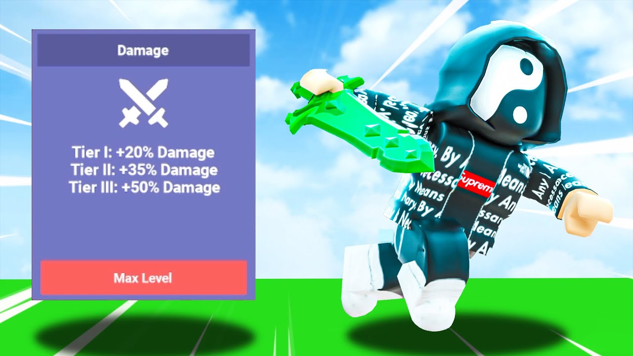 FASTEST WAY TO MAXX DAMAGE... (ROBLOX BEDWARS) - YouTube