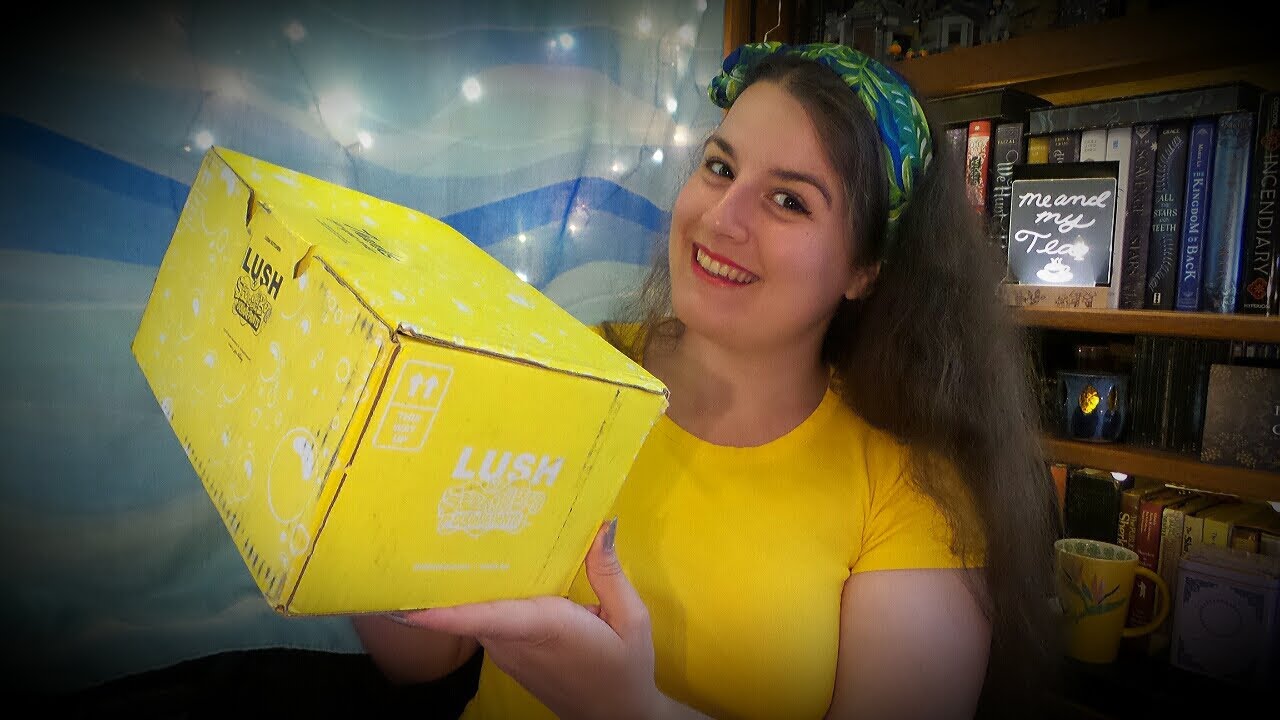 LUSH X SPONGEBOB KITCHEN SUBSCRIPTION BOX JULY 2023 🏖️ First Collab box ...