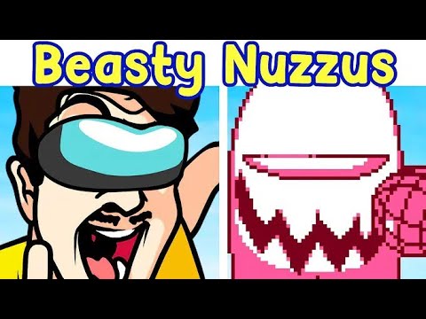 คืนวันศุกร์ Funkin': VS Imposter V4 Beasty Nuzzus (Mr Beast Sussus ...