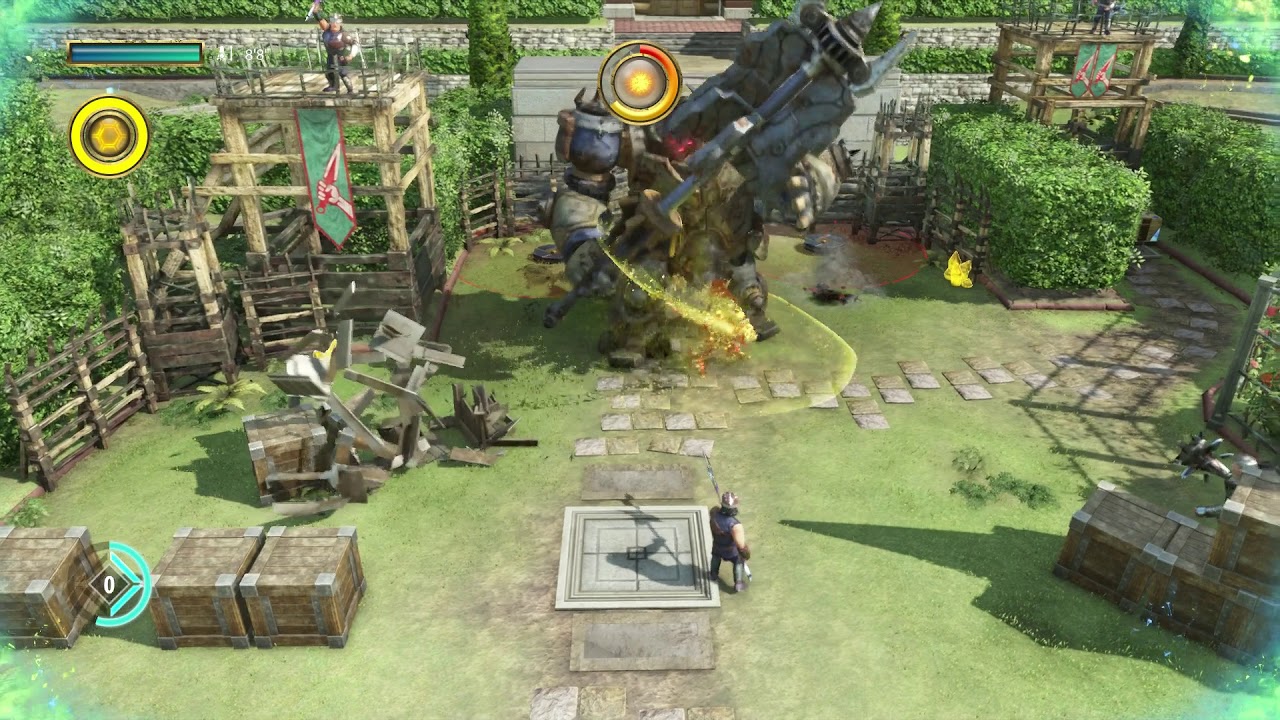 Knack 2 - Chapter 9-1 Former Friends: Crystal Sword Monks & Robots ...