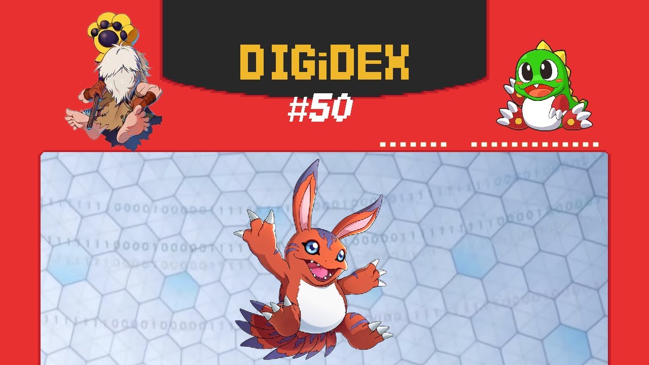 Digidex pokédex de digimon 50 (Leomon y Elecmon) - YouTube