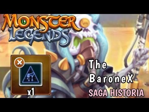 ERA SAGA De The BaroneX COMPLETA | Monster Legends #7 - YouTube