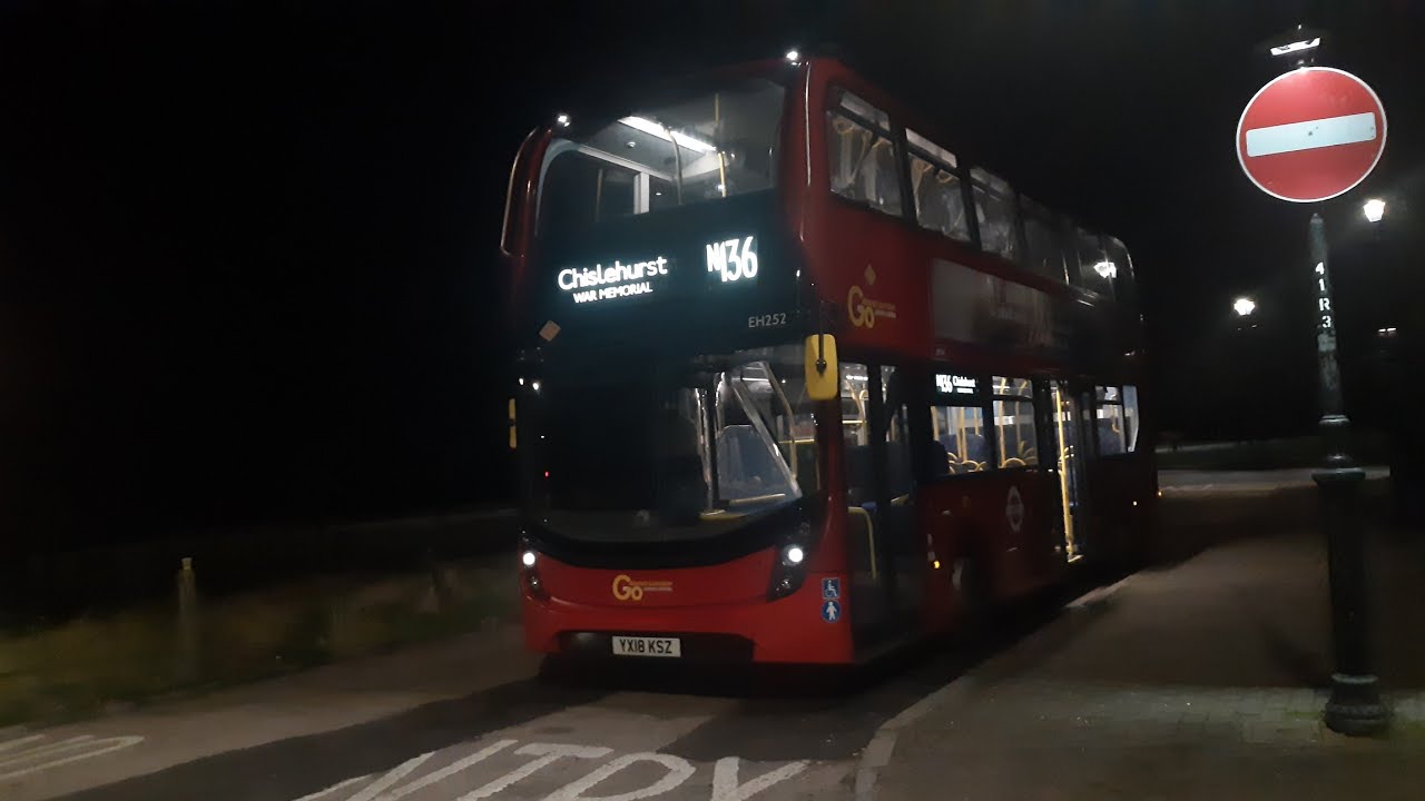 Shabby FRV - TFL Bus Route N136: Oxford Circus - Chislehurst, War ...