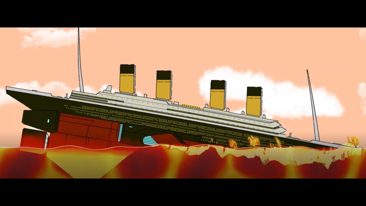 Melting some of the ships!!! (floating sandbox) - YouTube