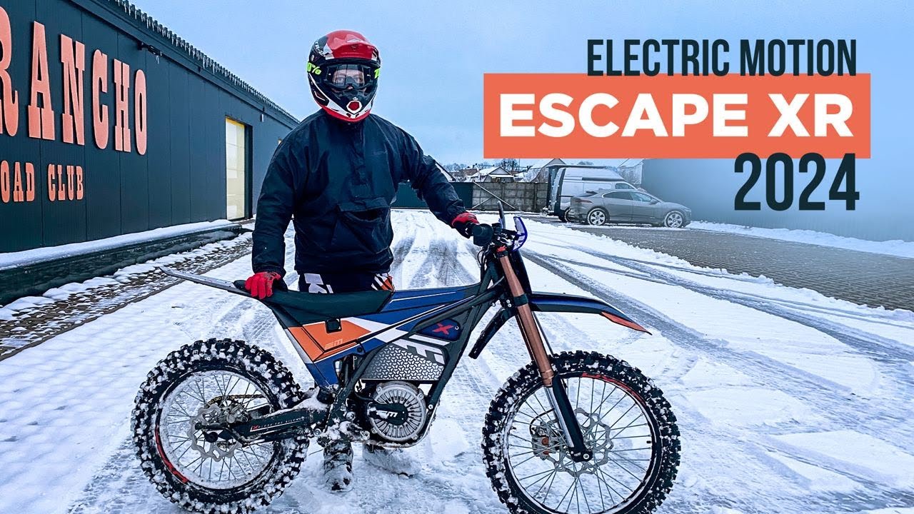 Electric Motion ESCAPE XR 2024 - огляд електромотоцикла! - YouTube