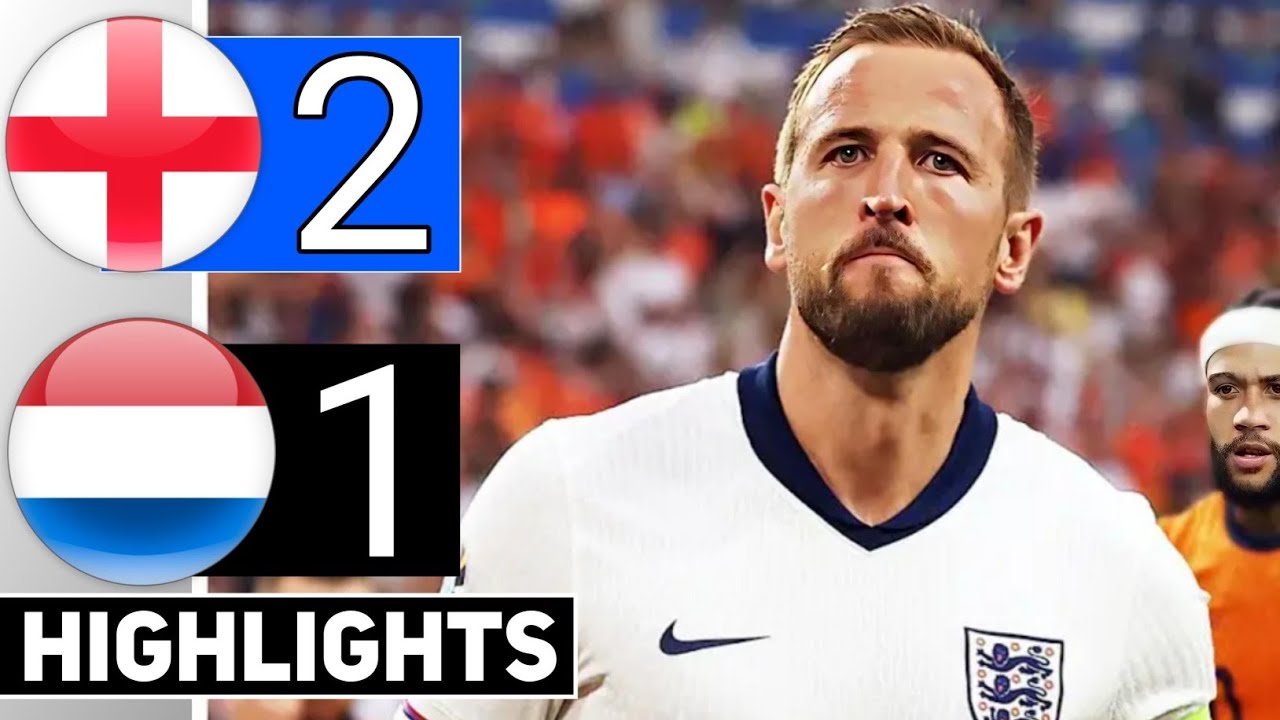 England vs Netherlands (2-1)All Goals Extended Highlights | EURO 2024 ...
