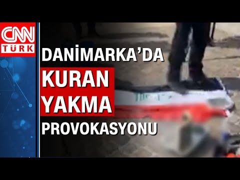 Danimarka'da Kur'an-ı Kerim'i yakma provokasyonu!