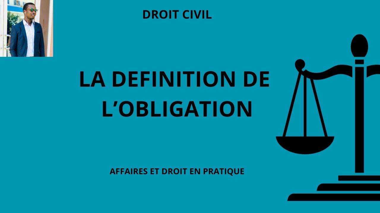 Définition de l'obligation - YouTube