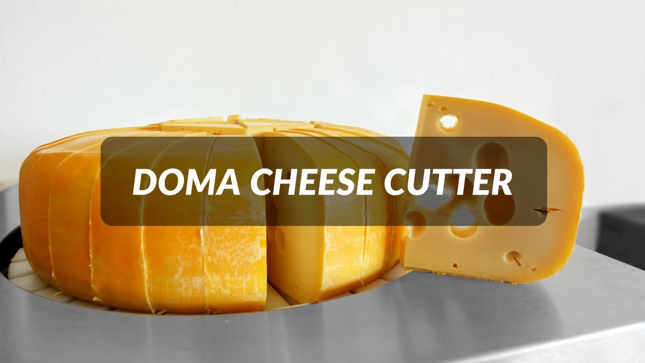 DOMA Cheese Cutting Machine KT3 - YouTube