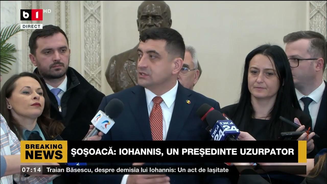 EXTREMIȘTII, REACȚII LA DEMISIA LUI IOHANNIS_Știri B1TV_11 febr. 2025 - YouTube
