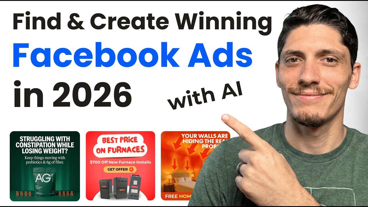 How to Find & Create Winning Facebook Ads in 2026 (Using AI Tools That ...