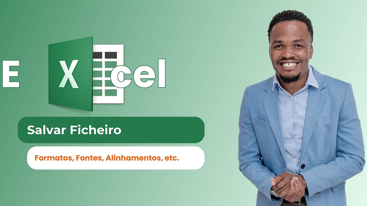 MICROSOFT EXCEL (5/19) - Como Salvar Ficheiro de Excel, Seção Base no ...