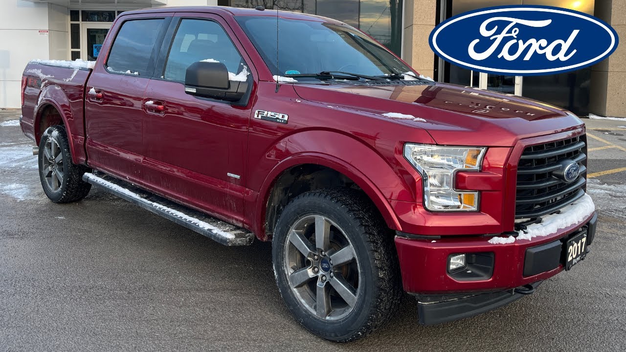 2017 Ford F-150 XLT 302A w/ FX4 + Twin Panel Moonroof in Ruby Red ...
