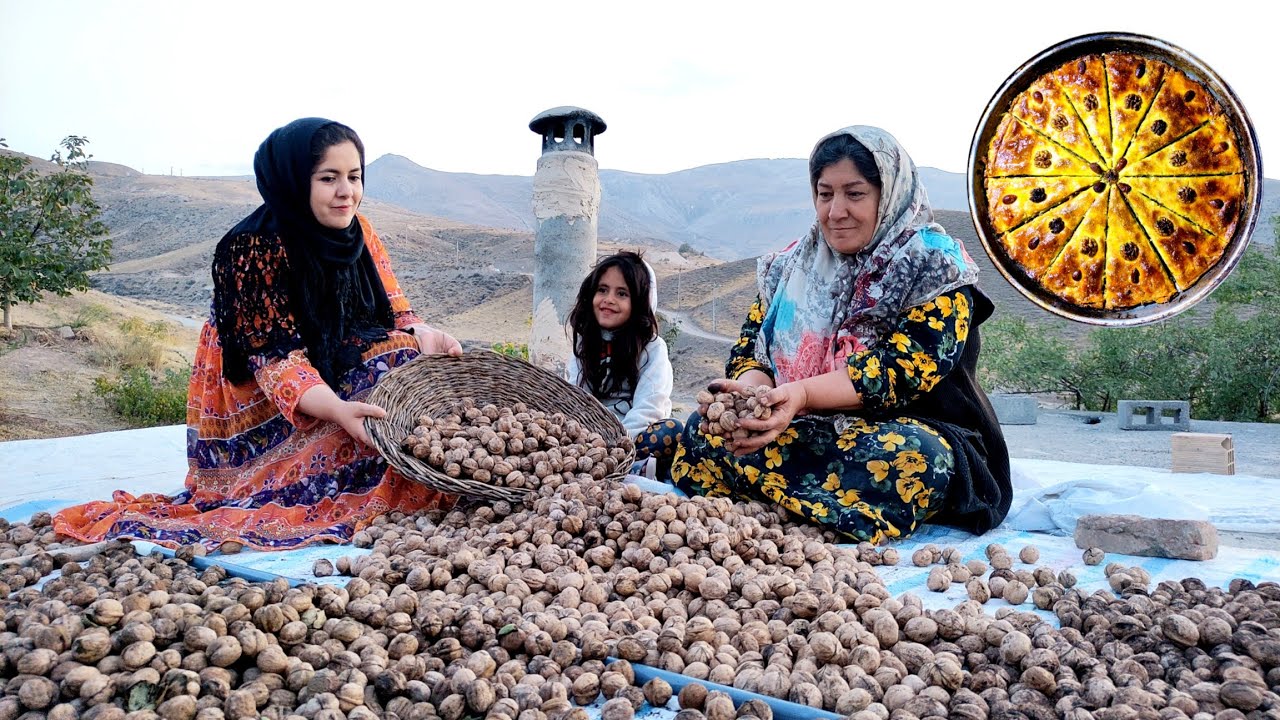 Rural life in Iran | daily routine village life in iran | Nomadic life ...