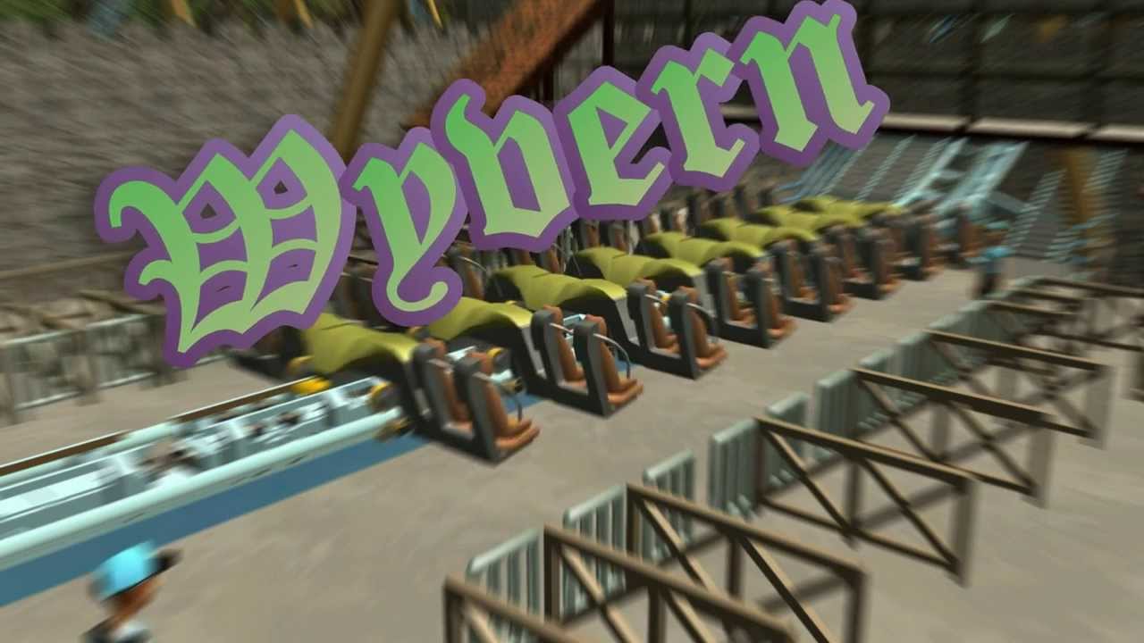 Wyvern - RCT3 Wing Coaster - YouTube