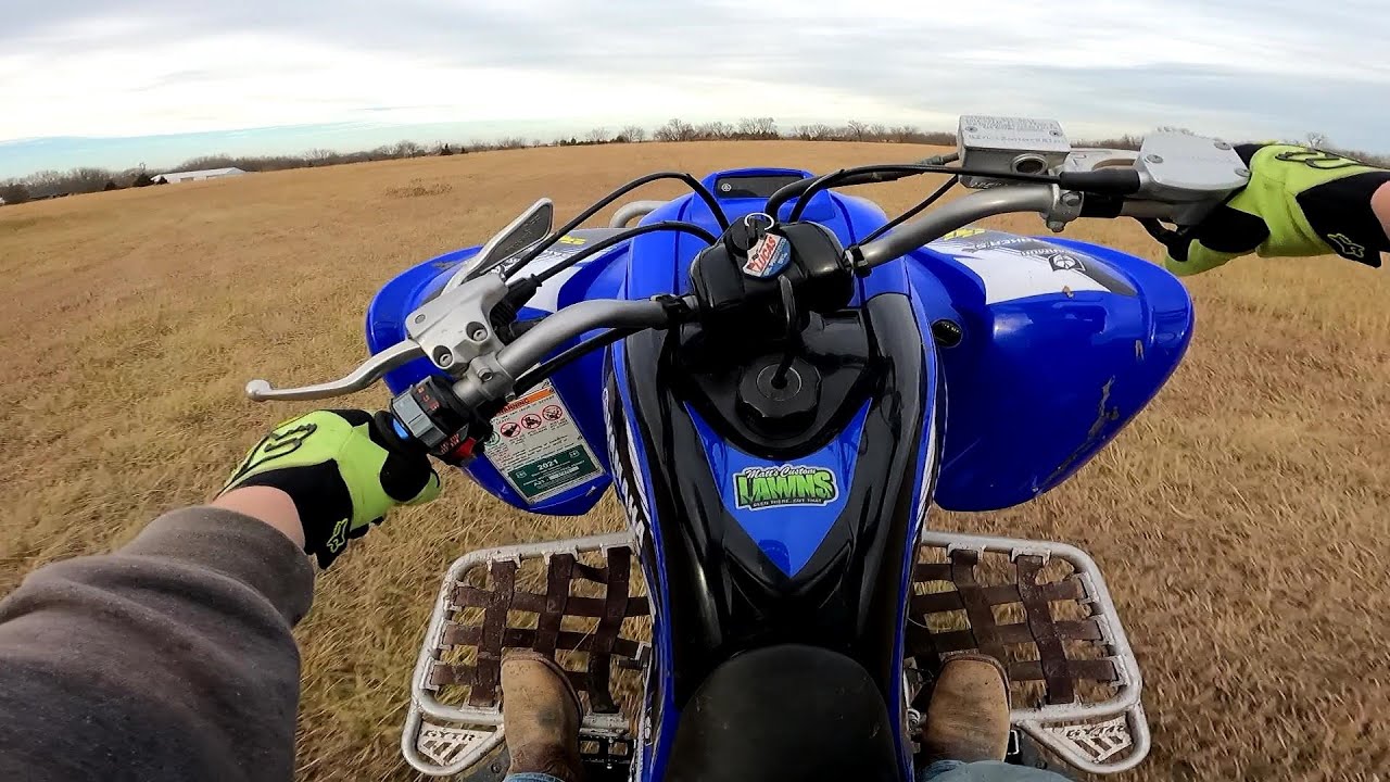 Ripping Pasture on Christmas Eve - Raptor 700R - TRX 400X - CRF 250R ...
