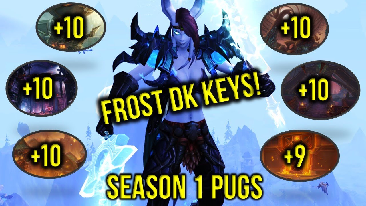 Frost DK Mythic Plus Keys WOW War Within: +10 Grim Batol, Dawnbreaker ...