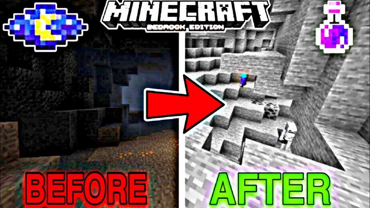How to get INFINITE NIGHT VISION in minecraft 1.21😯(Easiest Trick ...