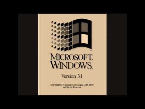 Microsoft Windows 3 1 Effects - YouTube