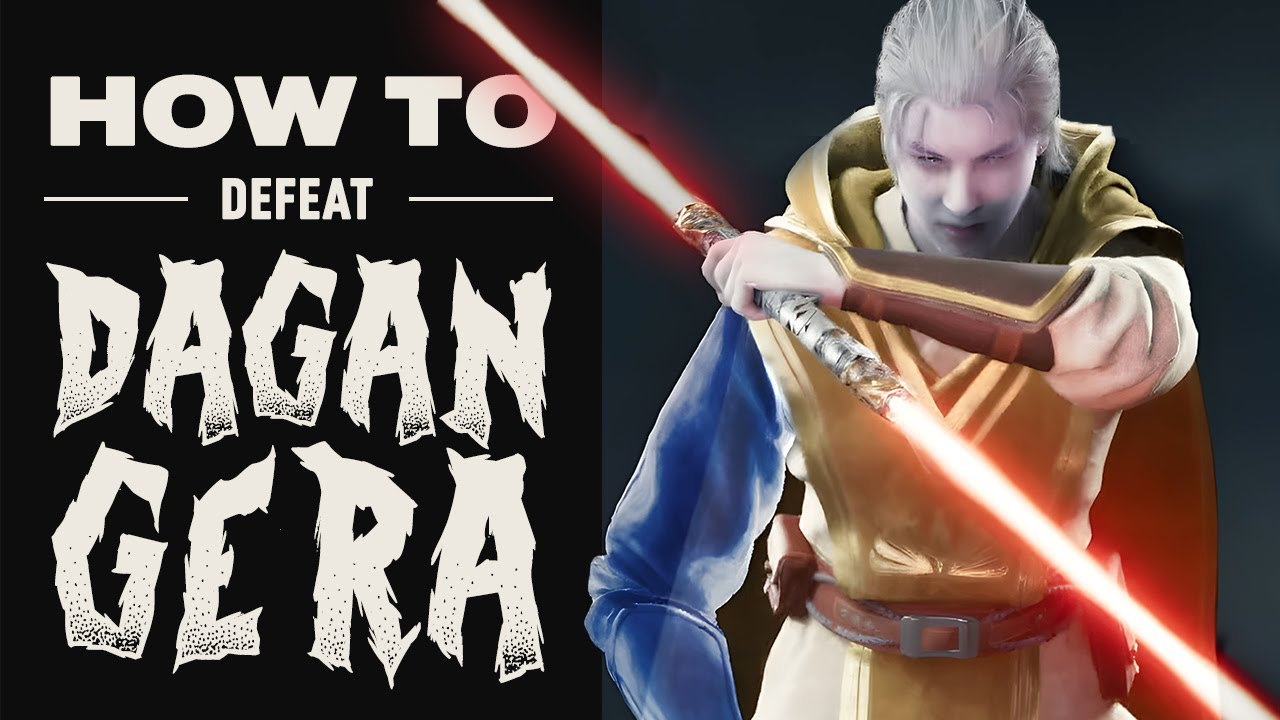 HOW TO DEFEAT DAGAN GERA 🦾 - Final Battle - Full Boss Guide - Star Wars ...