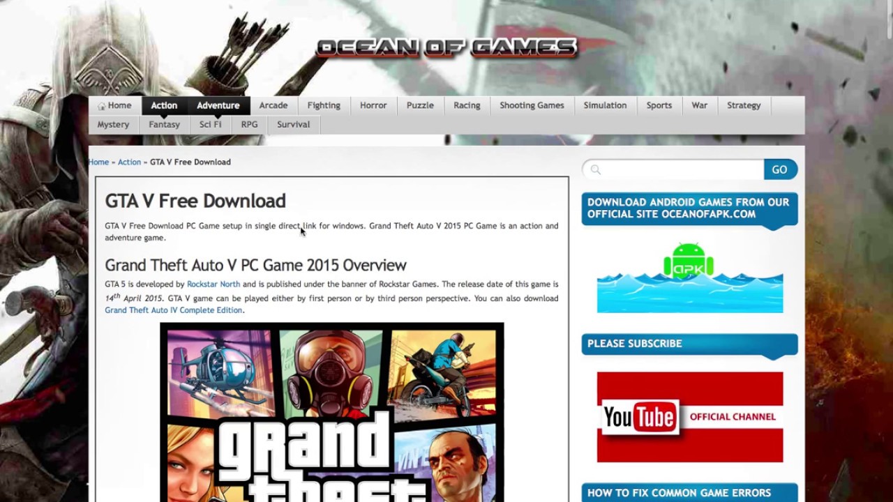 How to download any games for free - YouTube