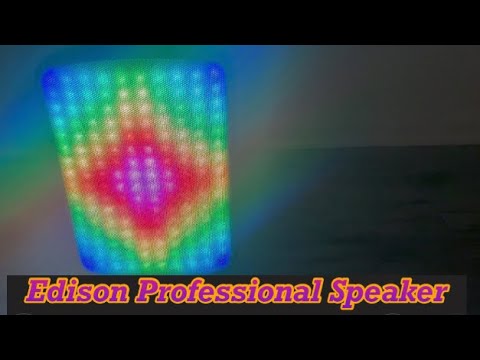 Edison Professional Speaker #unboxing #electronic - YouTube