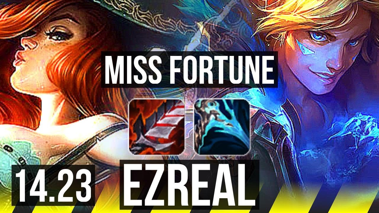 MISS FORTUNE & Poppy vs EZREAL & Blitzcrank (ADC) | KR Diamond | 14.23 ...