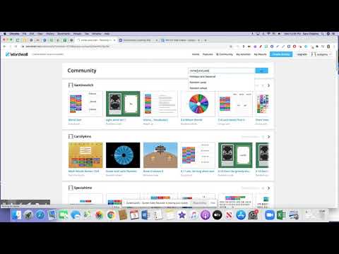 Using the Free WordWall Games in Schoology