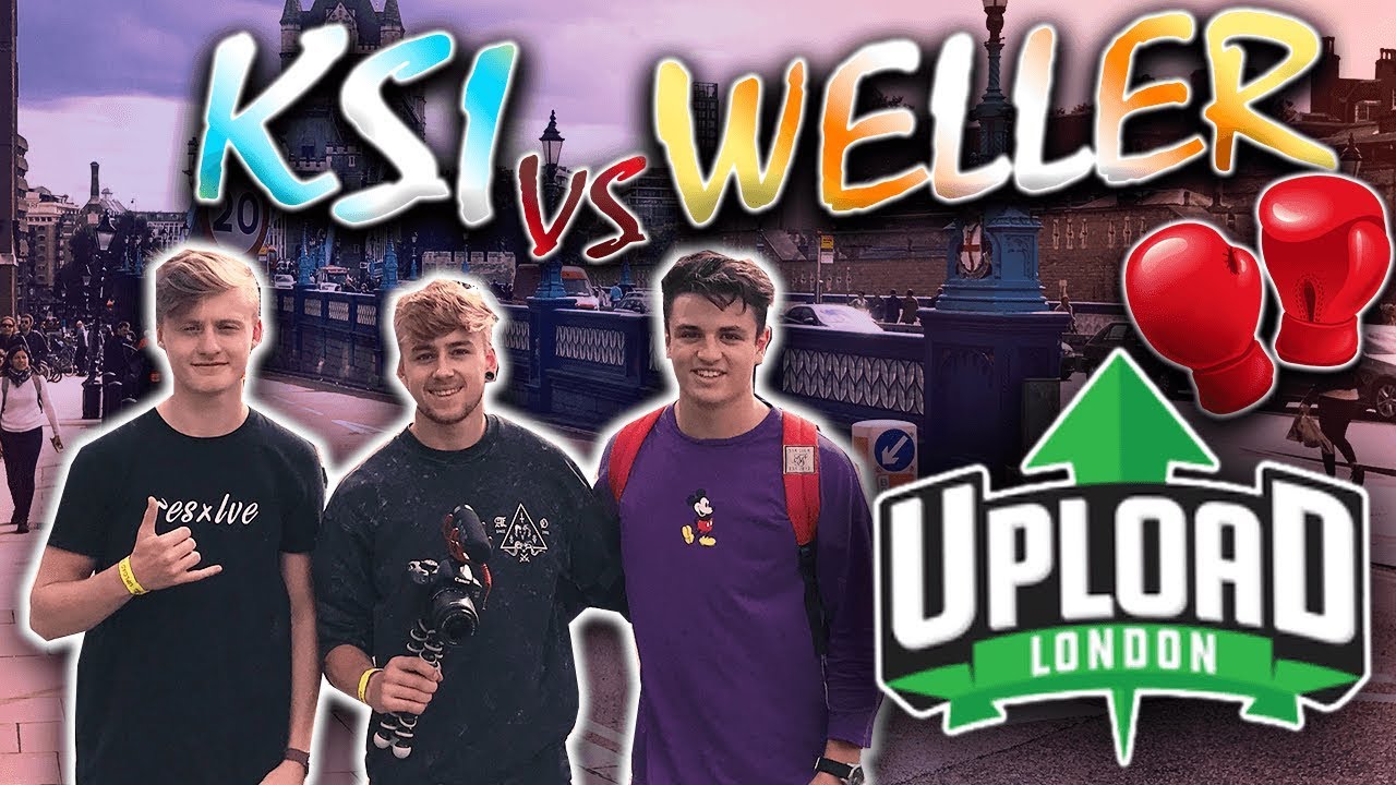KSI vs WELLER! | Upload 2017 Vlog ft.Stephen Tries - YouTube
